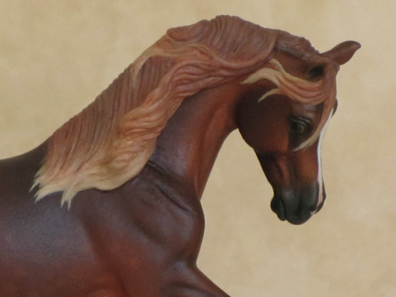 Mini Pearl – chestnut – Equine Art by Heather Bullach